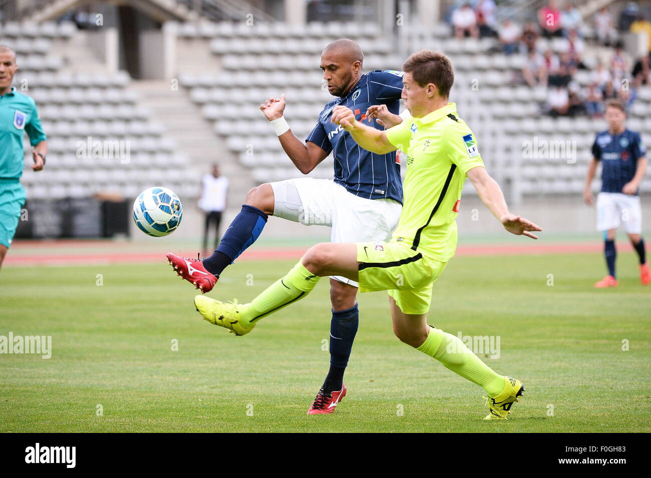 Thomas GAMIETTE/Gaetan BUSSMANN - 11.08.2015 - Paris FC/FC Metz - 1er ...