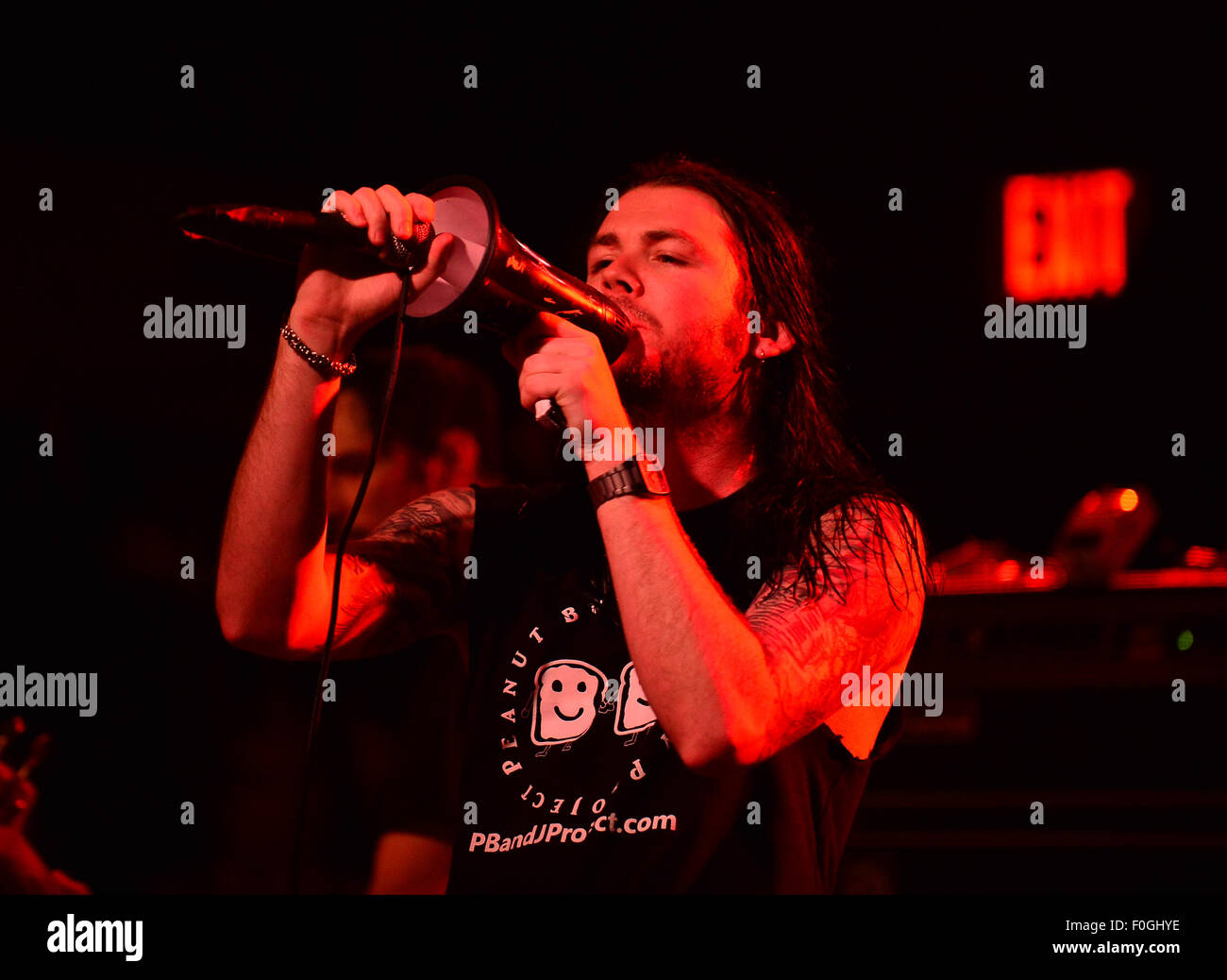 Rock band Saliva performs at Revolution Live Featuring: Bobby Amaru ...