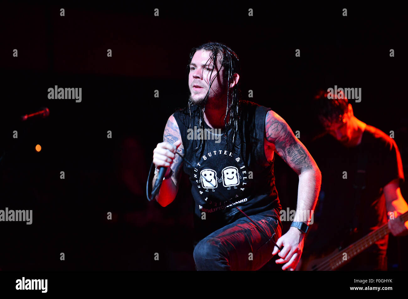 Rock band Saliva performs at Revolution Live Featuring: Bobby Amaru ...