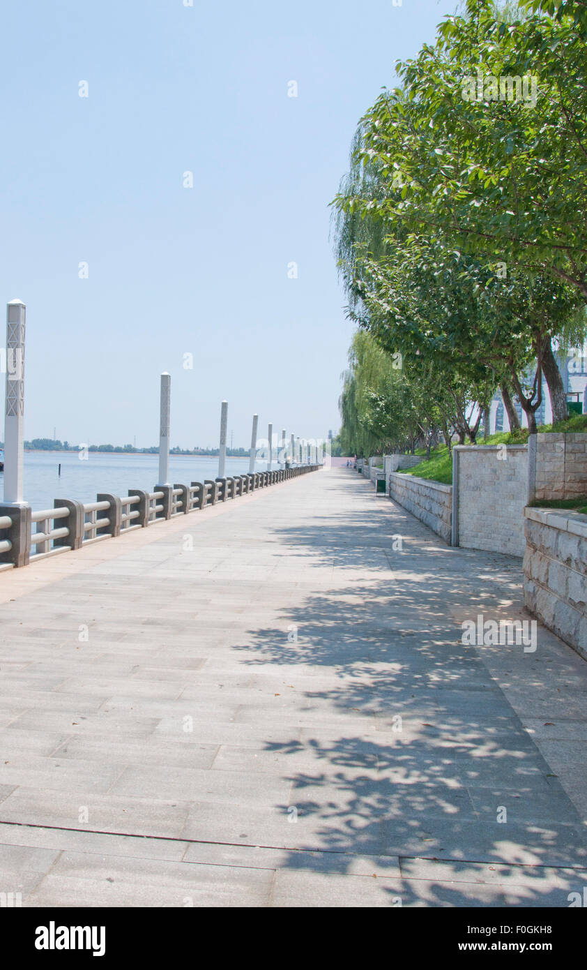 River bank road Stock Photo - Alamy