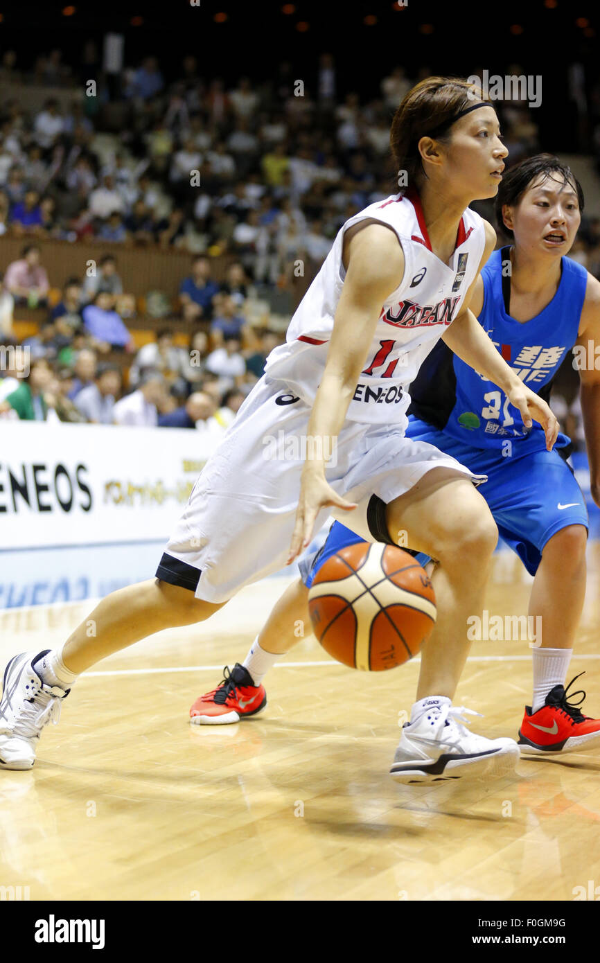 Tokyo, Japan. 15th Aug, 2015. Mio Shinozaki (JPN) Basketball ...