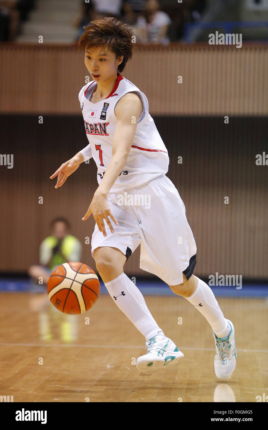 Tokyo, Japan. 15th Aug, 2015. Mika Kurihara (JPN) Basketball ...