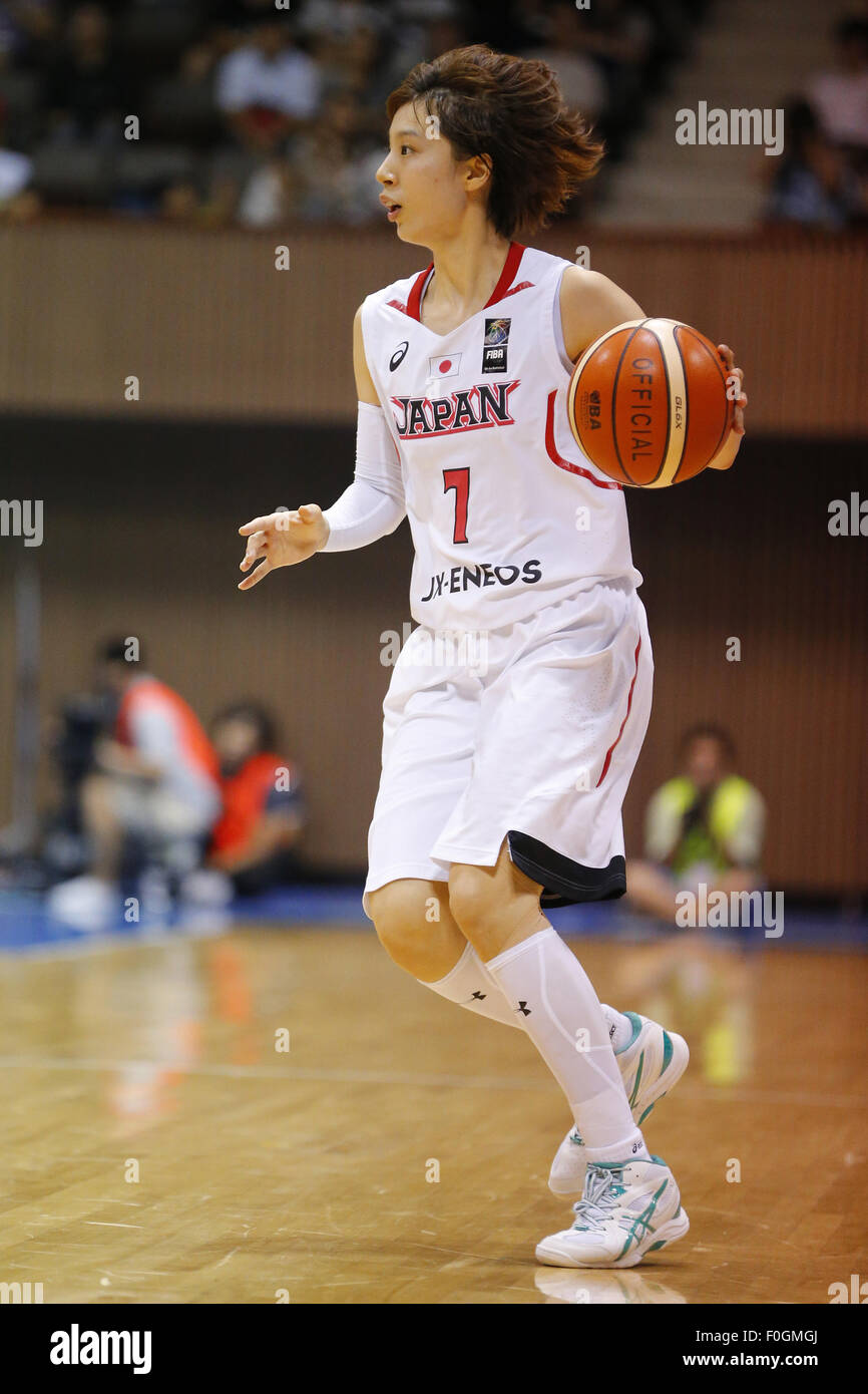 Tokyo, Japan. 15th Aug, 2015. Mika Kurihara (JPN) Basketball ...