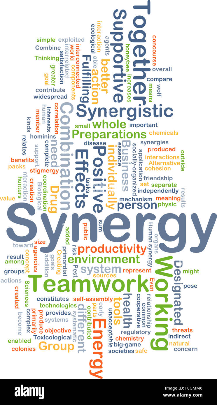 Synergistic effects Cut Out Stock Images & Pictures - Alamy