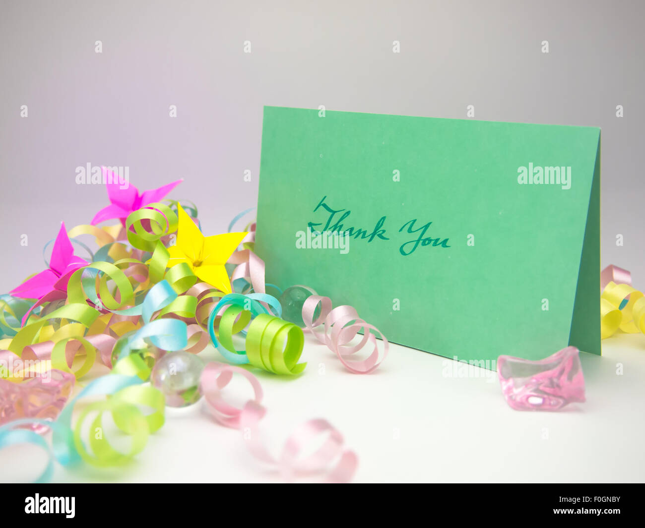 A message card for your family and friends Stock Photo - Alamy