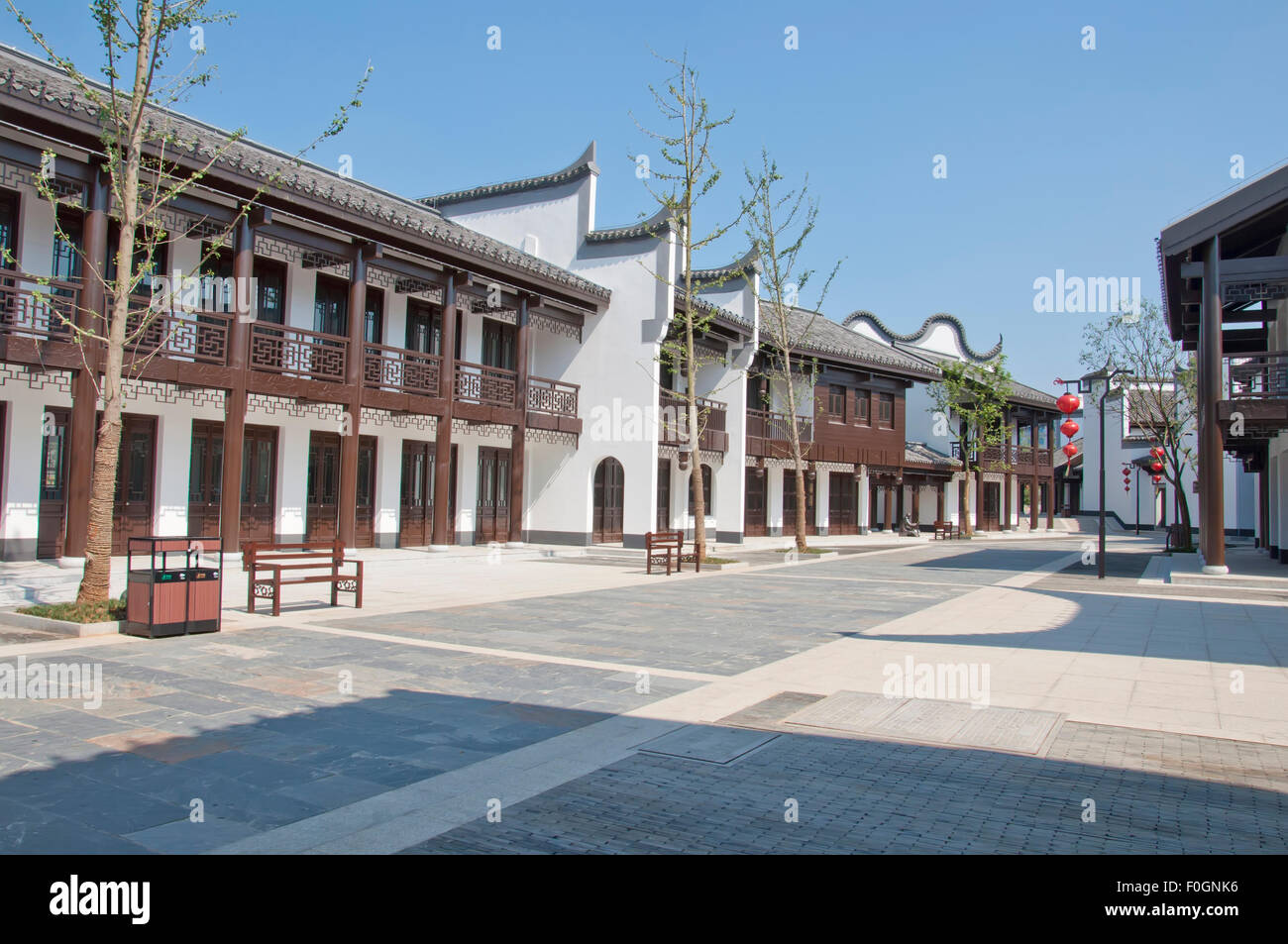 China traditional town Stock Photo - Alamy