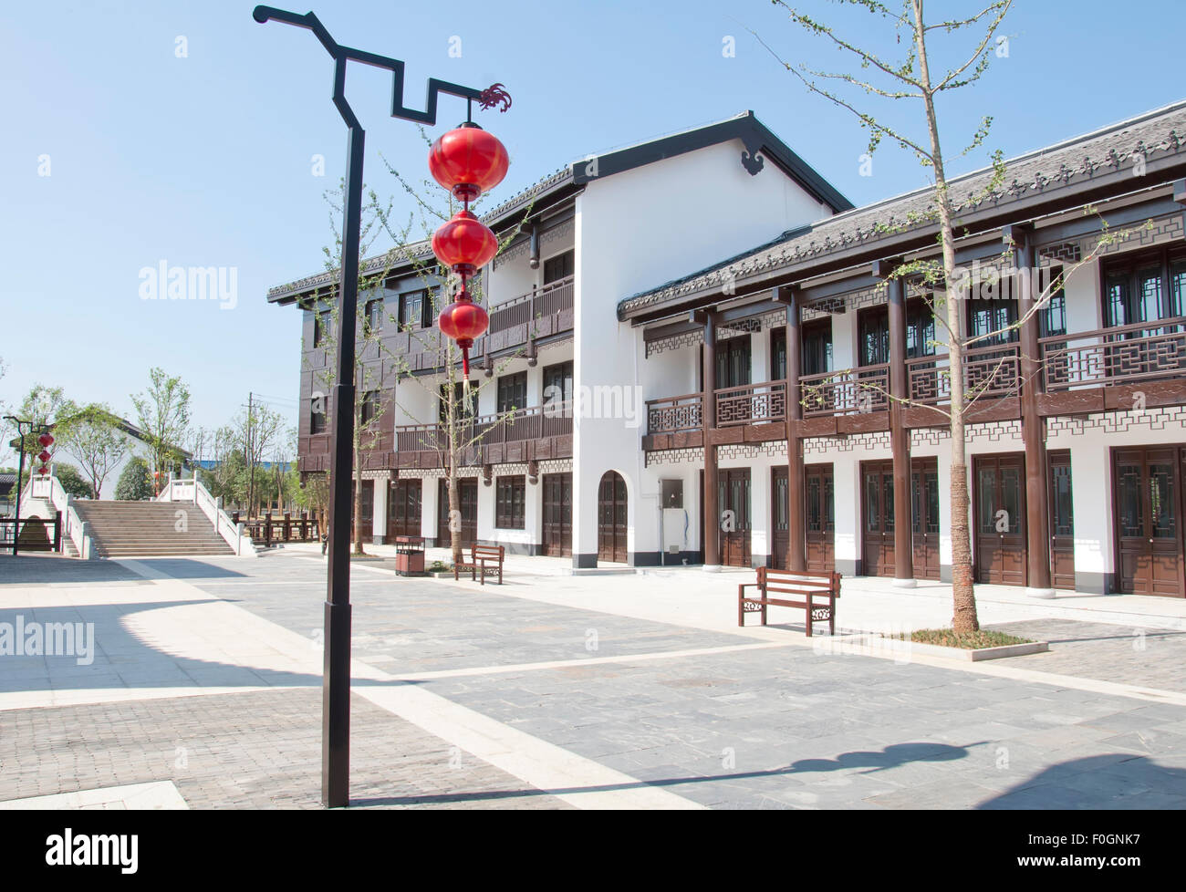China traditional town Stock Photo - Alamy