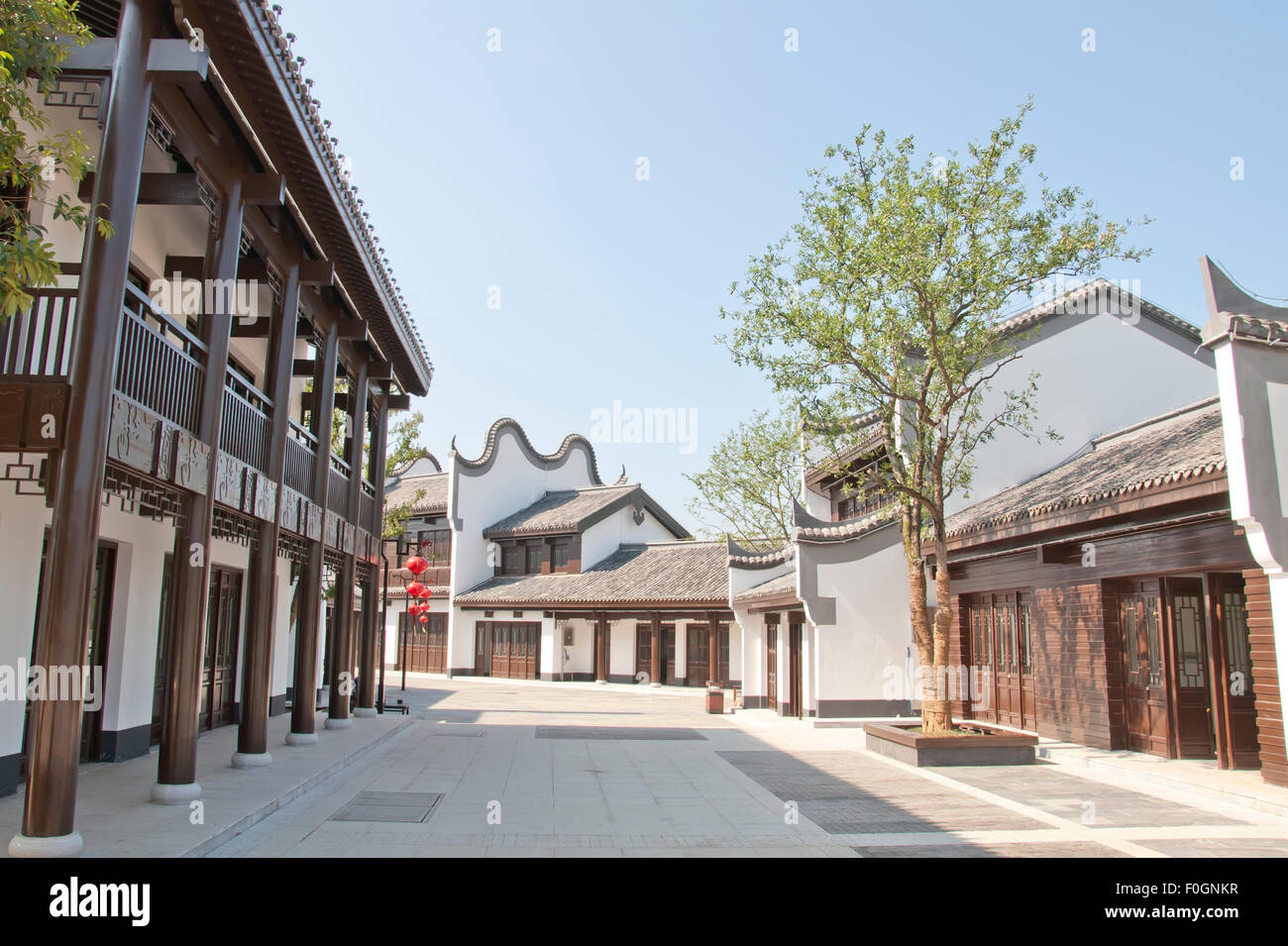 China traditional town Stock Photo - Alamy