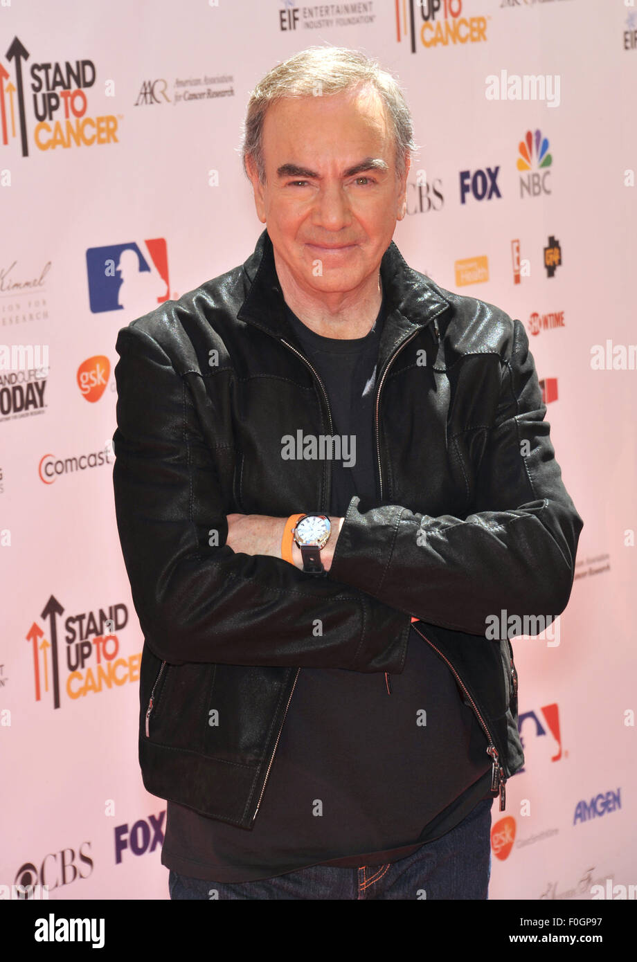 LOS ANGELES, CA - SEPTEMBER 10, 2010: Neil Diamond at the Stand Up To ...