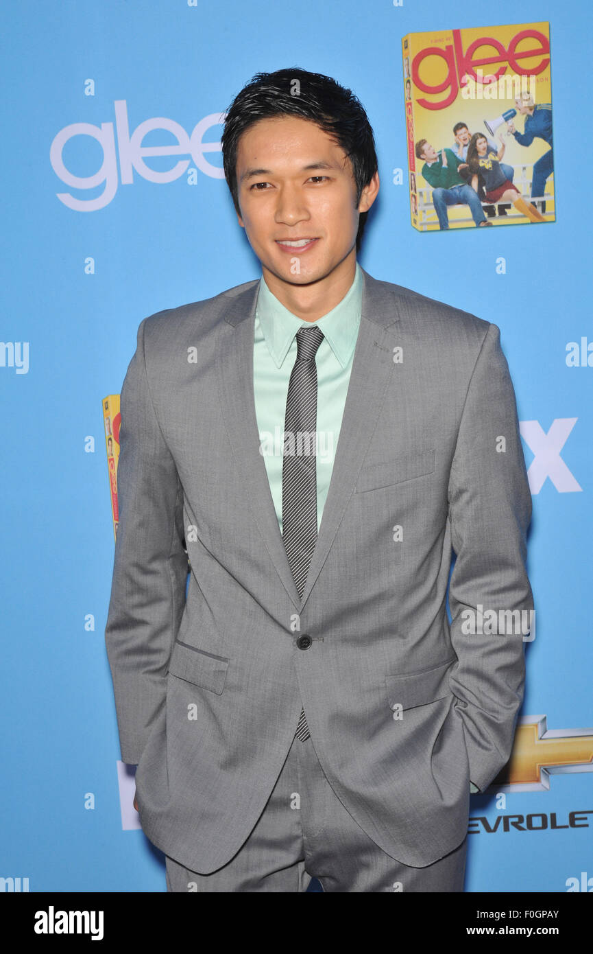LOS ANGELES, CA - SEPTEMBER 7, 2010: "Glee" star Harry Shum Jr. at the ...