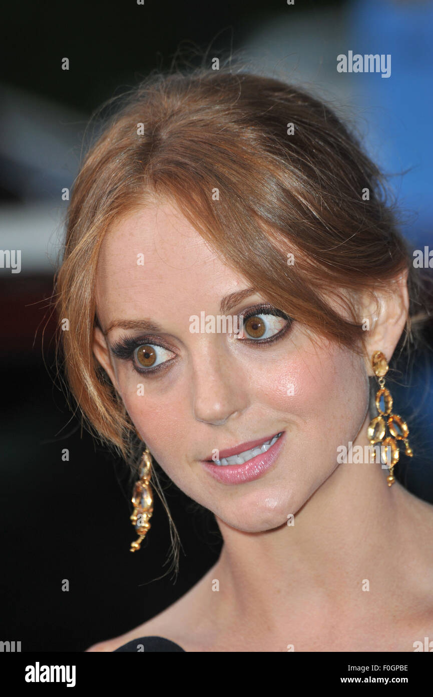 LOS ANGELES, CA - SEPTEMBER 7, 2010: "Glee" star Jayma Mays at the ...