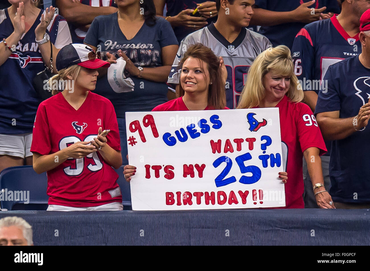 Houston texan fans hi-res stock photography and images - Alamy