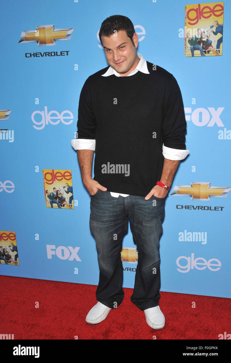 LOS ANGELES, CA - SEPTEMBER 7, 2010: "Glee" star Max Adler at the ...