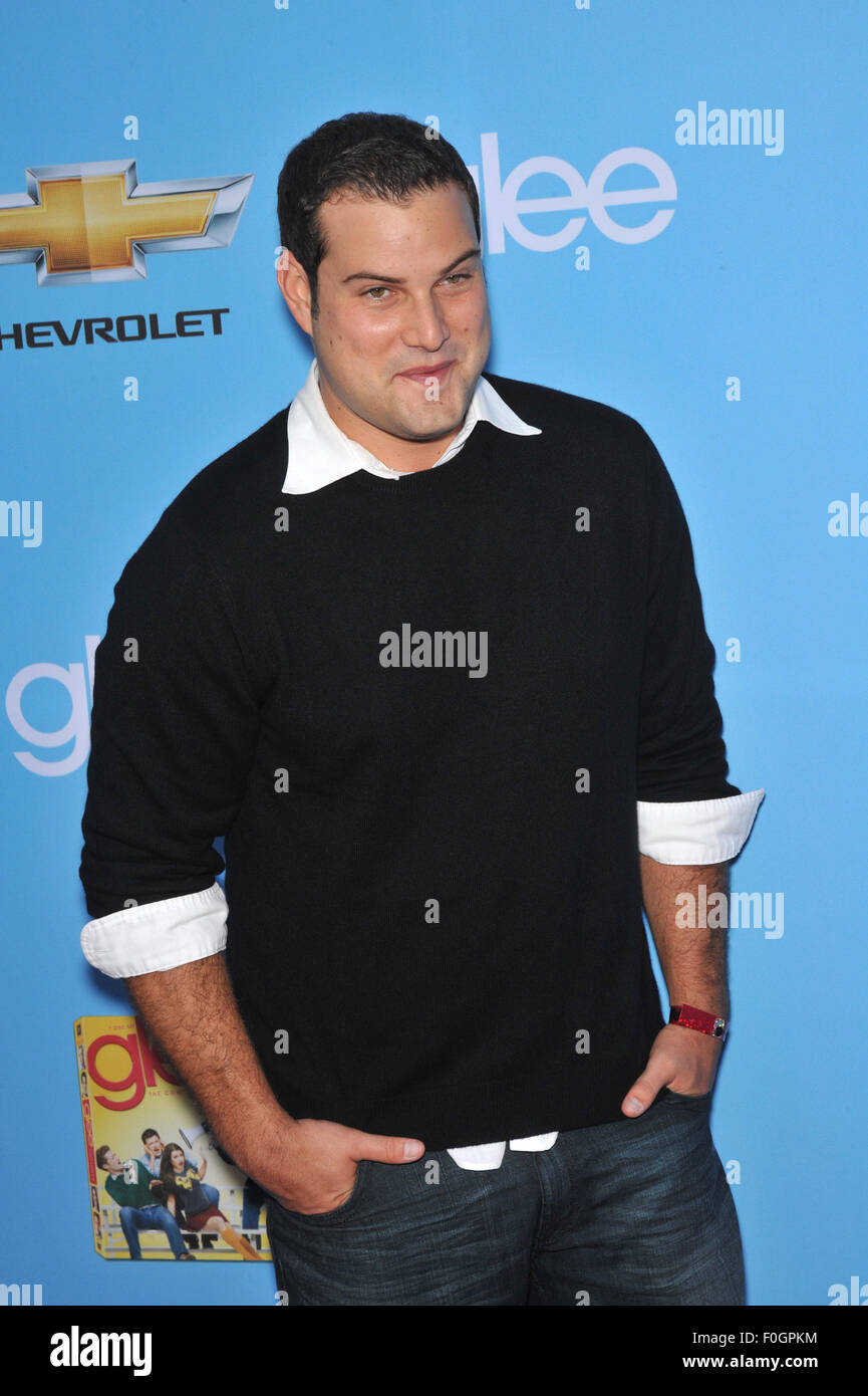 LOS ANGELES, CA - SEPTEMBER 7, 2010: "Glee" star Max Adler at the ...
