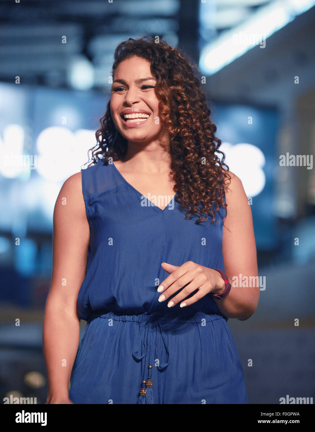 Las Vegas, Nevada, USA. 15th Aug, 2015. Singer Jordin Sparks performs ...