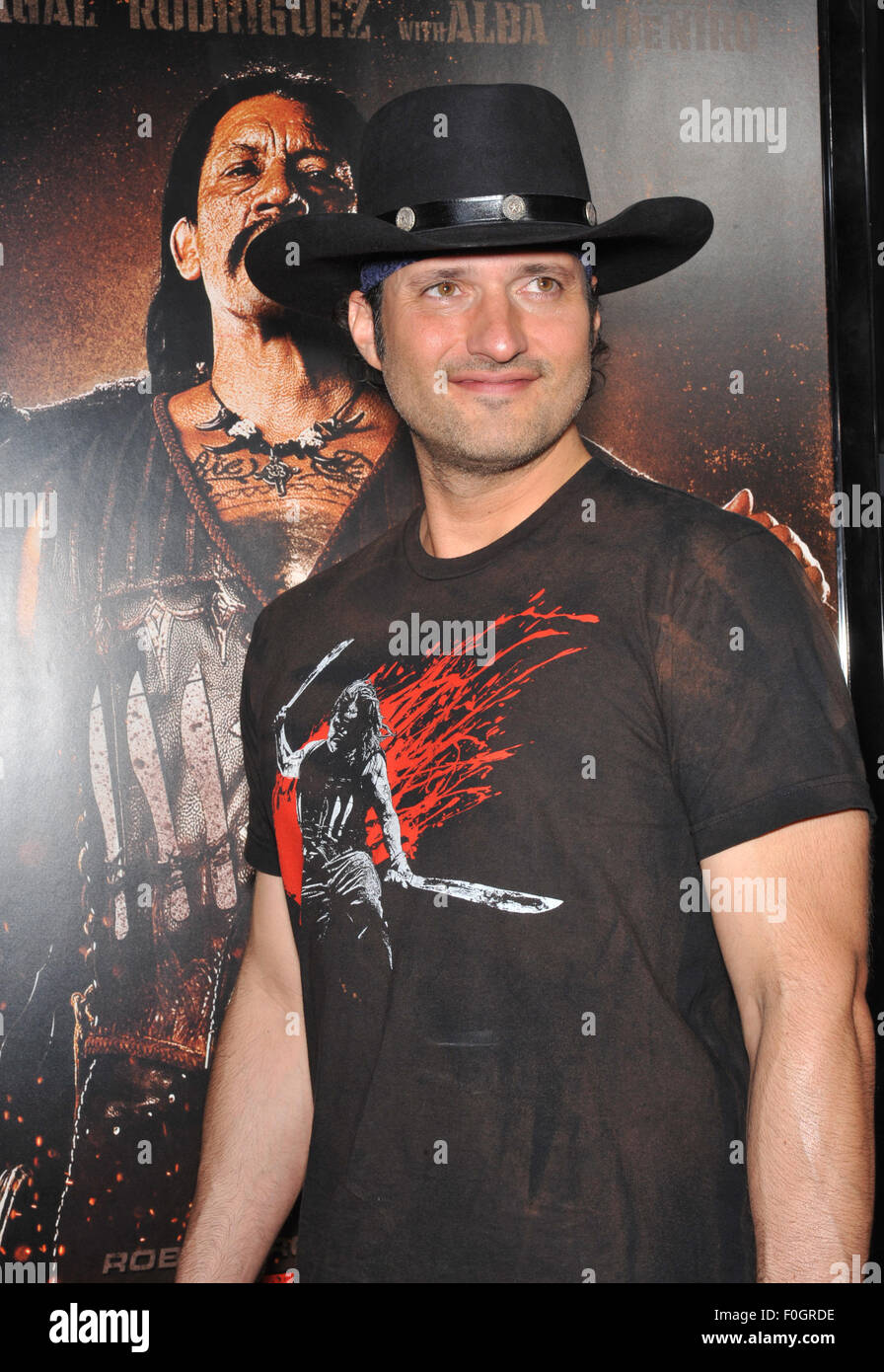 LOS ANGELES, CA - AUGUST 25, 2010: Director Robert Rodriguez at the Los ...