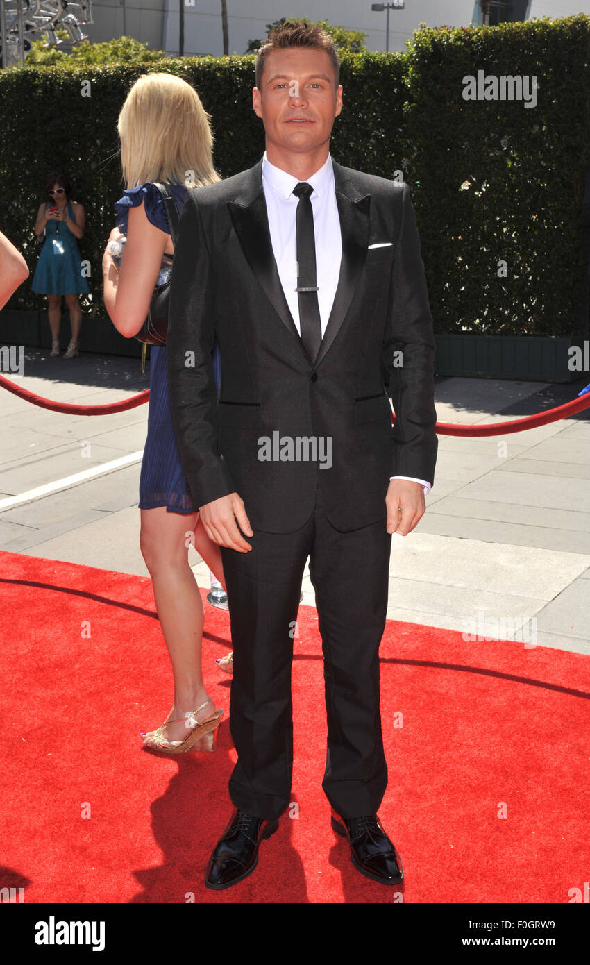 LOS ANGELES, CA - AUGUST 21, 2010: Ryan Seacrest at the 2010 Creative ...