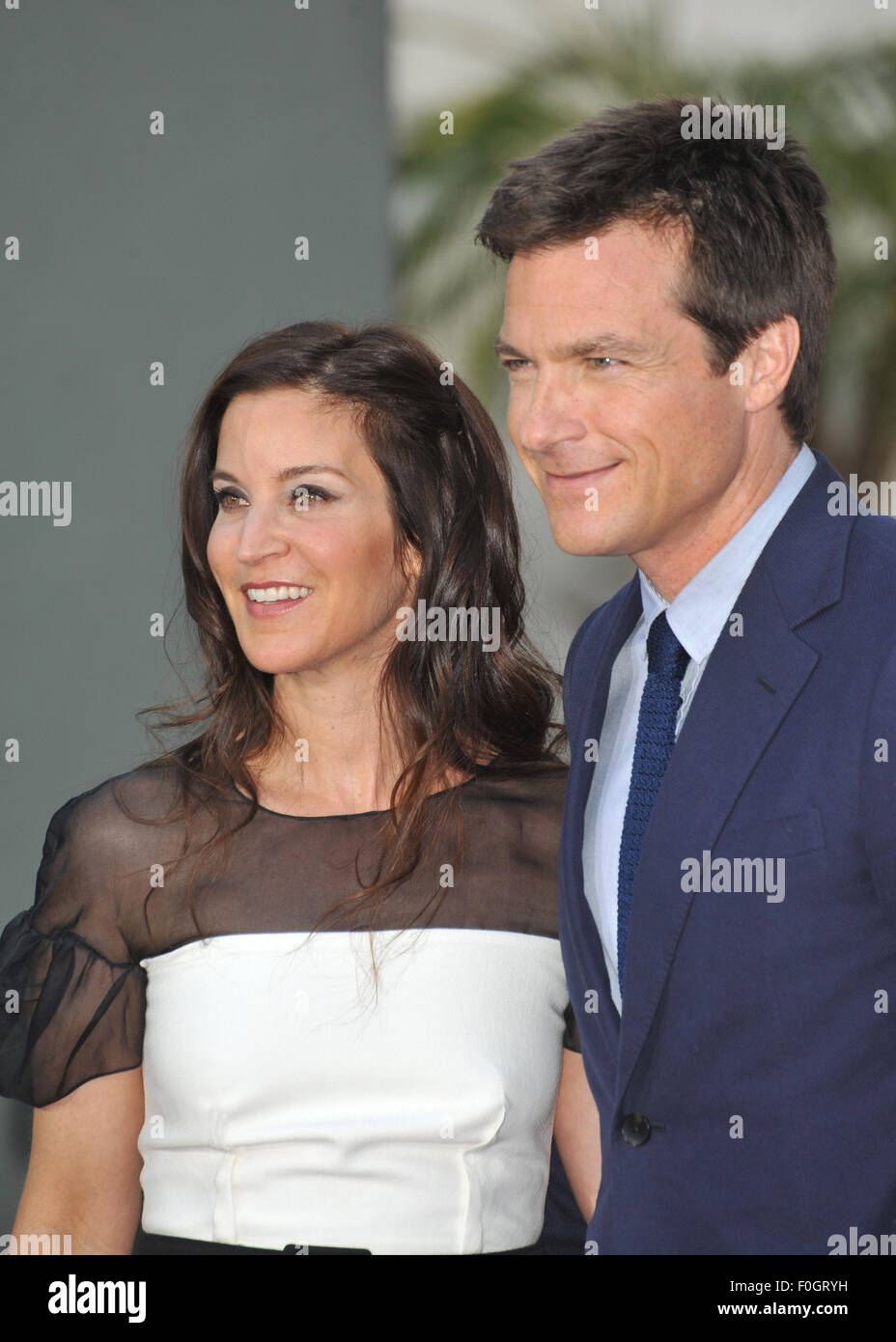 LOS ANGELES, CA - AUGUST 16, 2010: Jason Bateman & wife Amanda Anka at ...