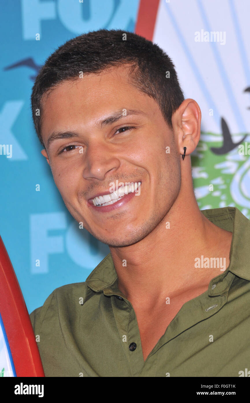 LOS ANGELES, CA - AUGUST 8, 2010: Alex Meraz at the 2010 Teen Choice ...