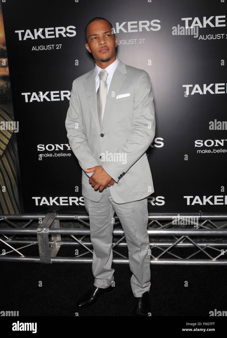 LOS ANGELES, CA - AUGUST 4, 2010: Tip "T.I." Harris at the world ...