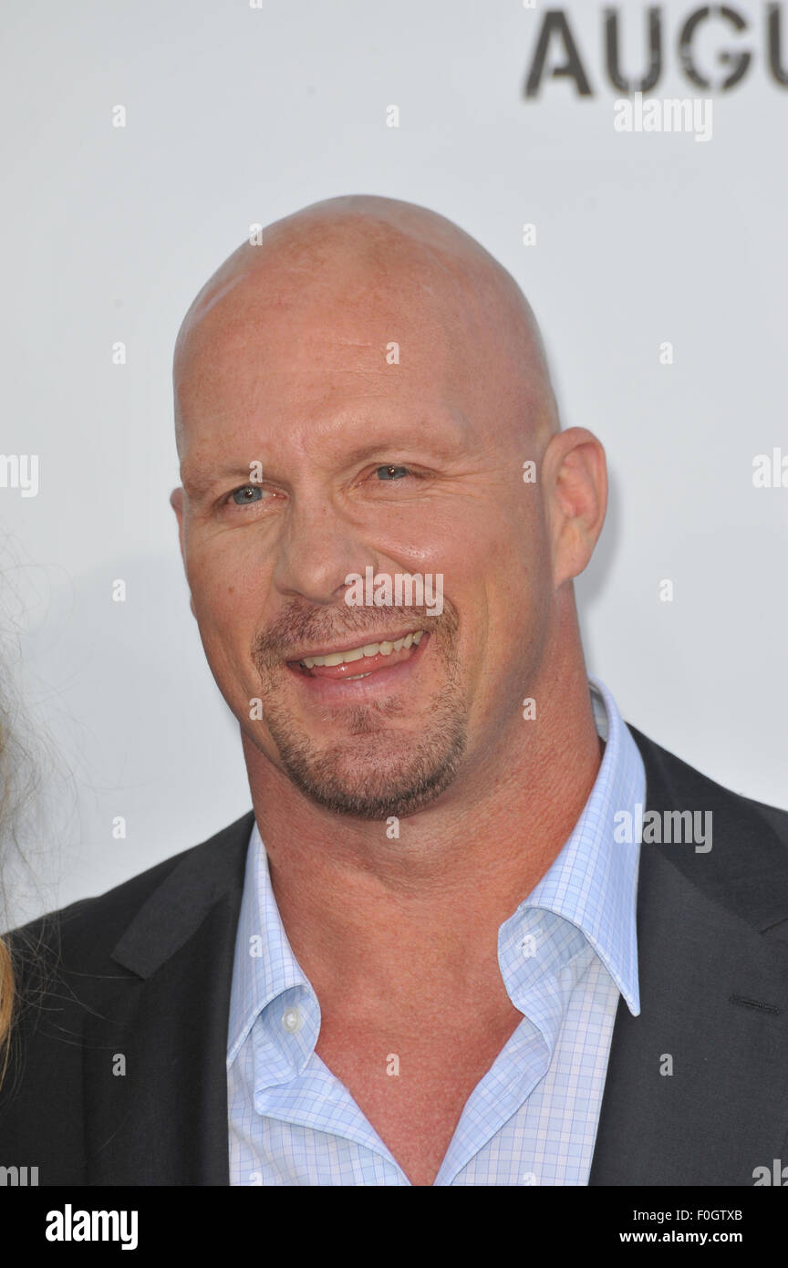 LOS ANGELES, CA - AUGUST 3, 2010: Steve Austin at the world premiere of ...