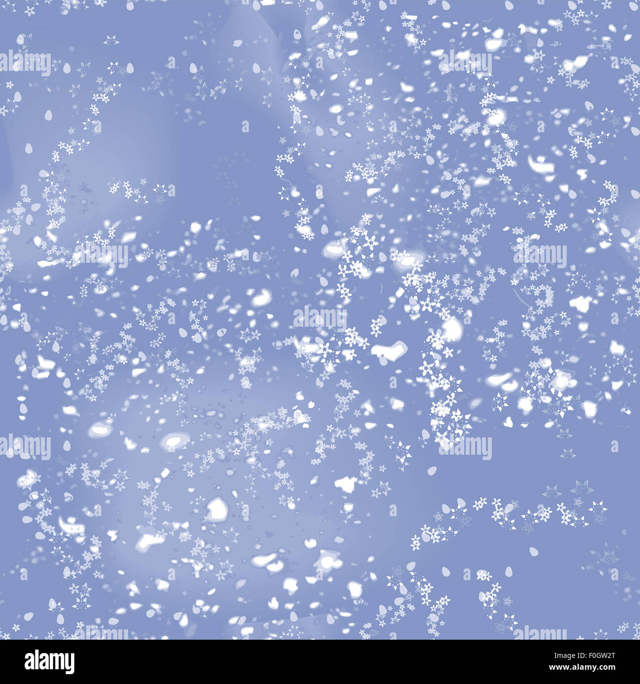 Snow Flurry Seamless Background Stock Photo - Alamy