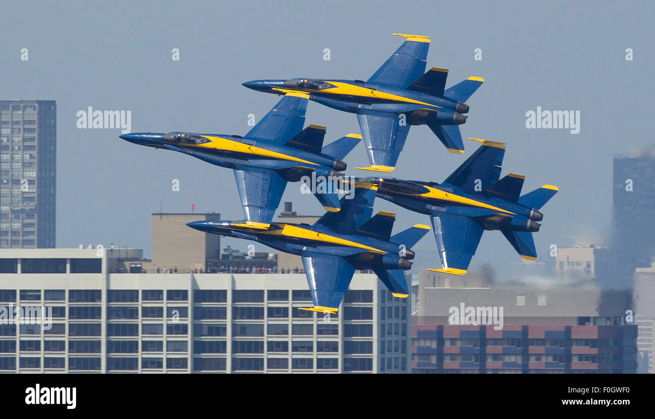 Chicago, IL, USA. 15th Aug, 2015. Chicago, Illinois, U.S. - U.S. Navy ...