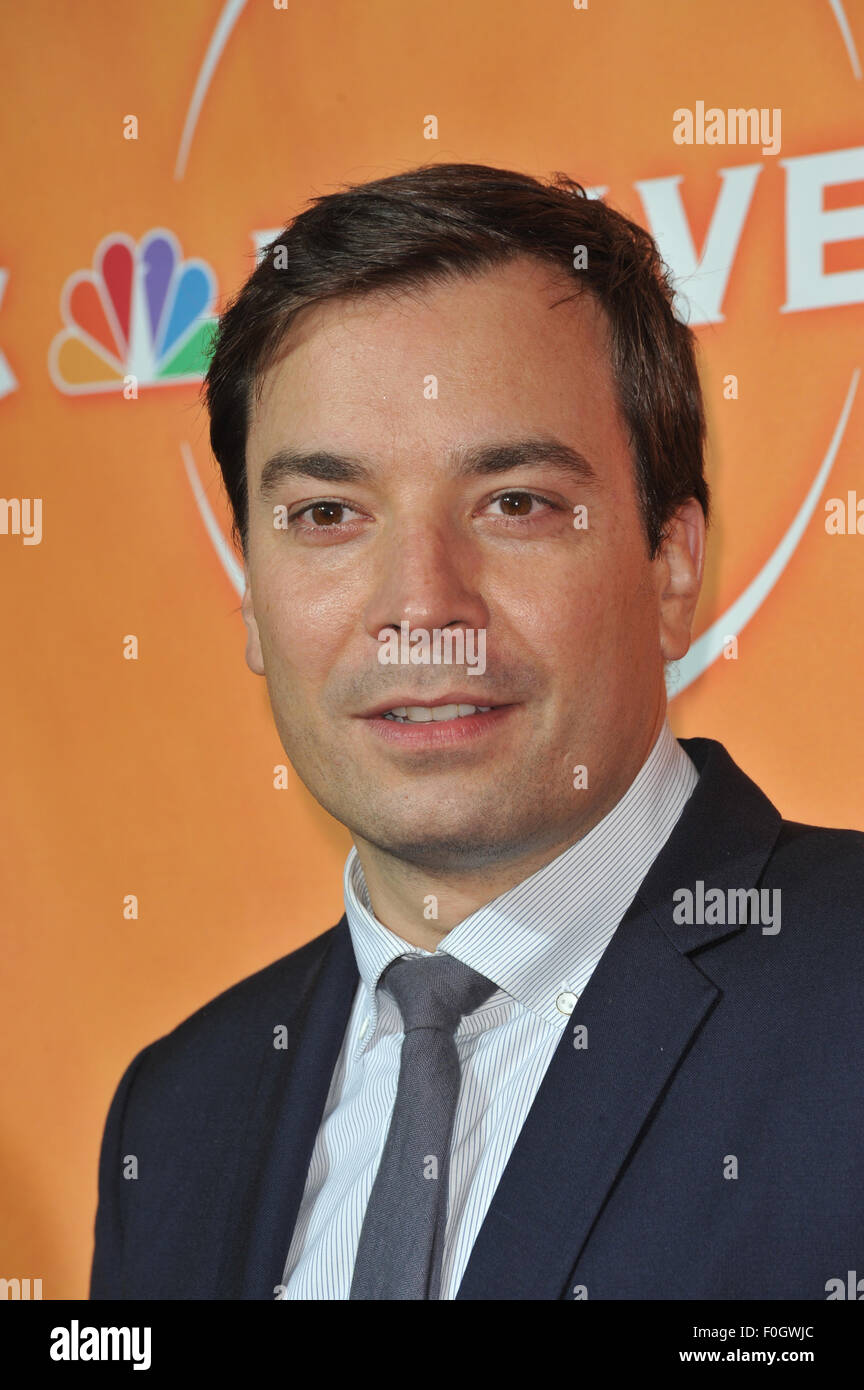 LOS ANGELES, CA - AUGUST 1, 2010: Jimmy Fallon at NBC Universal TV ...