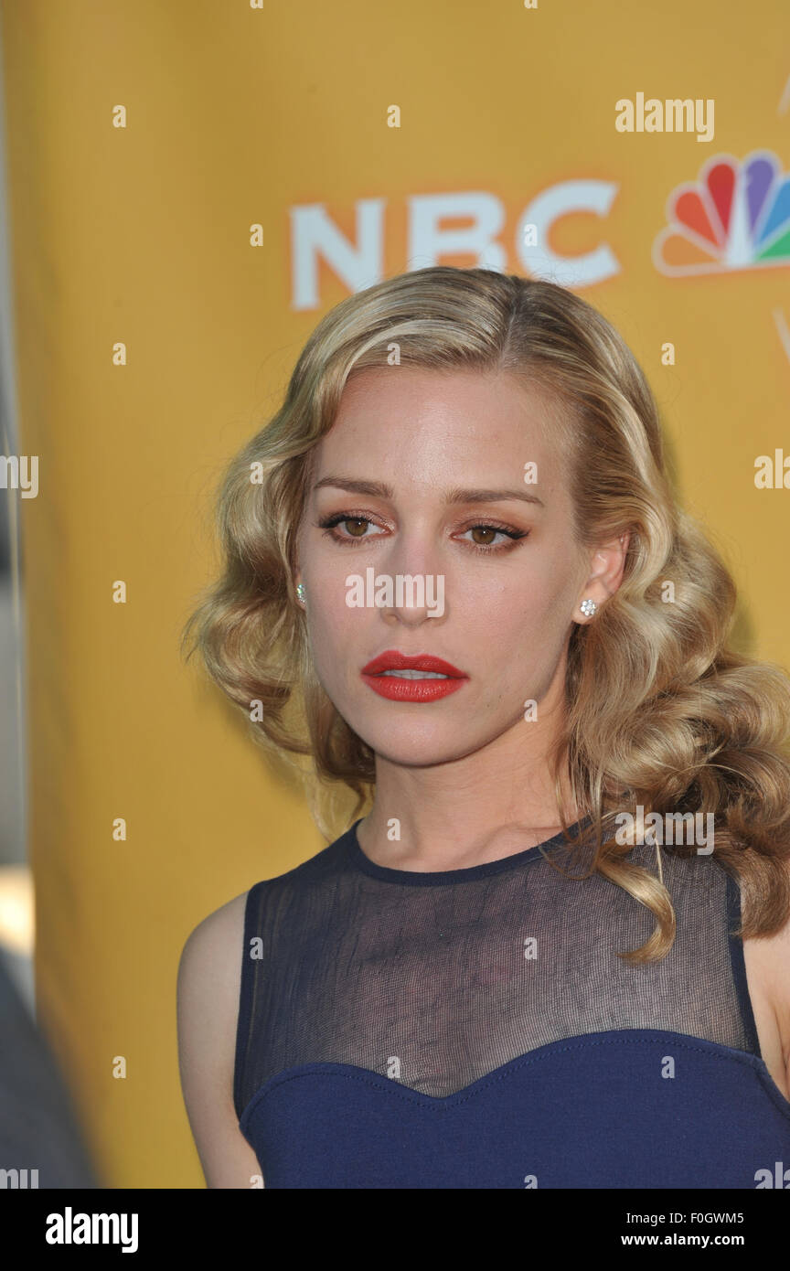 LOS ANGELES, CA - AUGUST 1, 2010: Piper Perabo - star of "Current ...