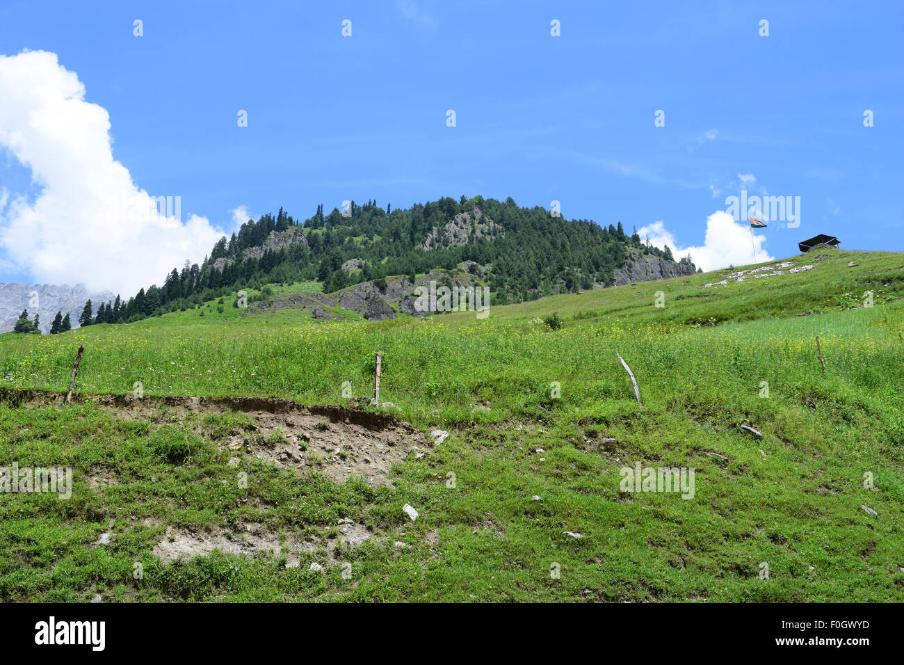 Jammu and Kashmir India Actual Line of Control of India Pakistan Border ...