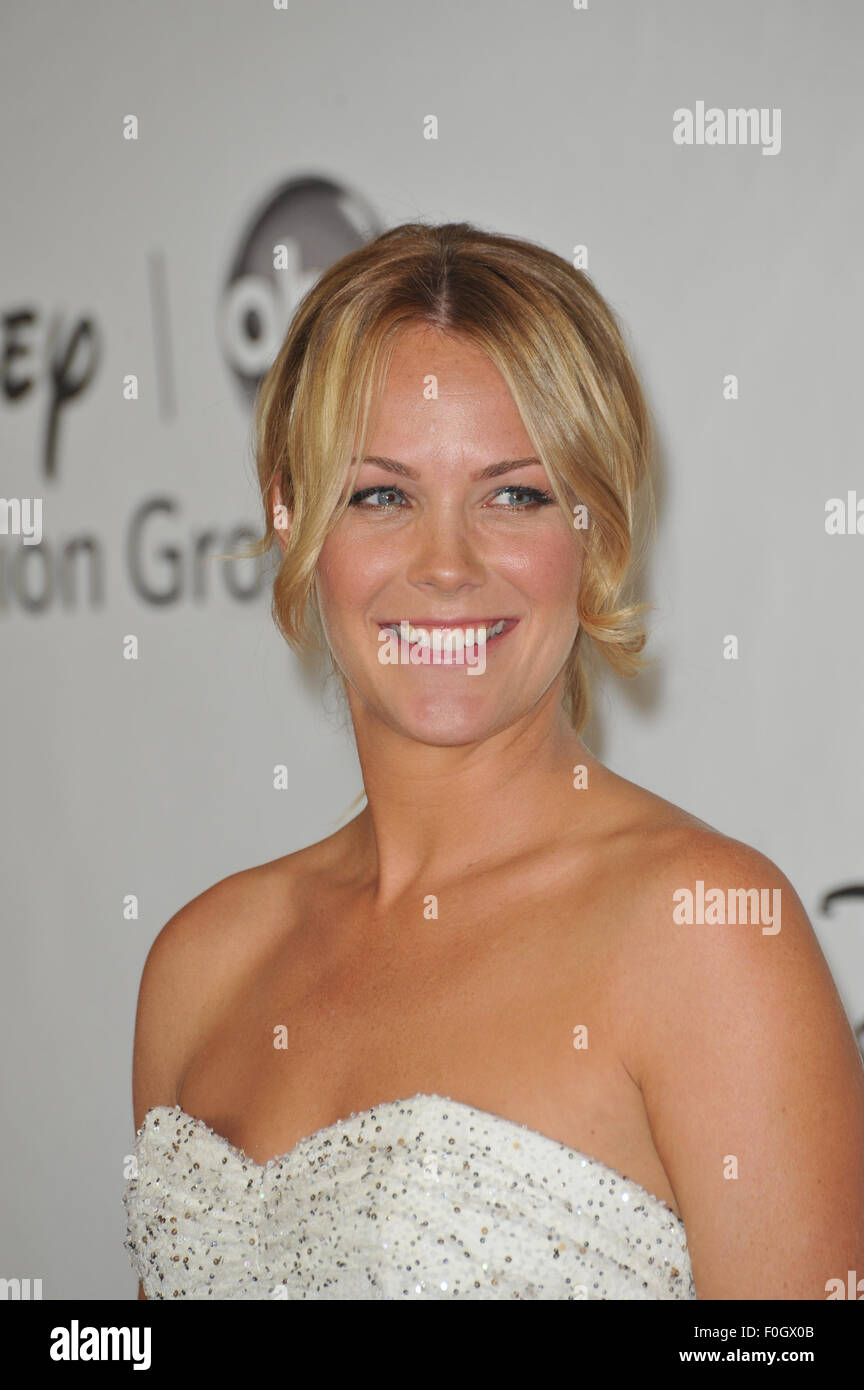 LOS ANGELES, CA - AUGUST 1, 2010: Andrea Anders - stars of "Mr ...