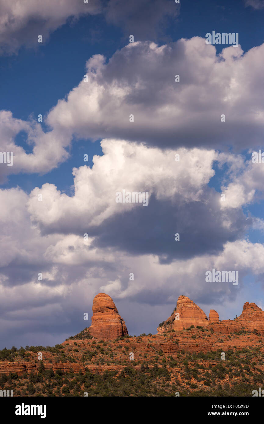 Red rock formations in Sedona Stock Photo - Alamy