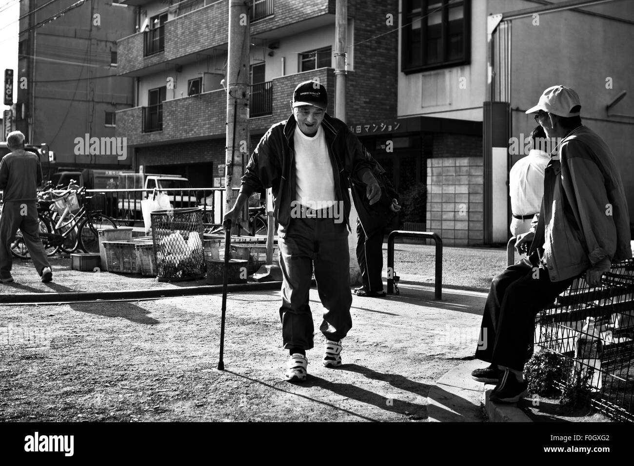 Poverty in japan Black and White Stock Photos & Images - Alamy