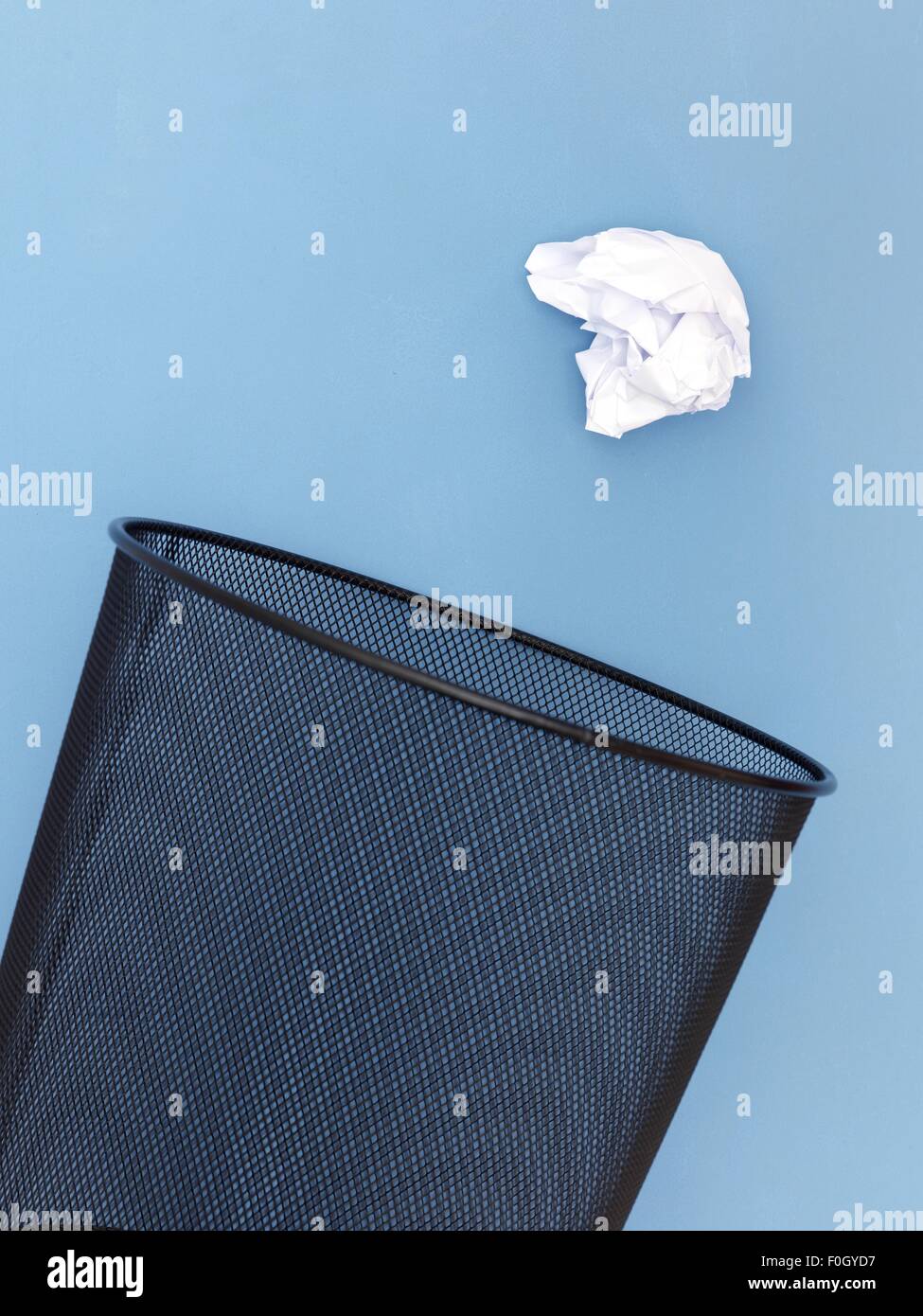 A close up shot of a trash can Stock Photo - Alamy