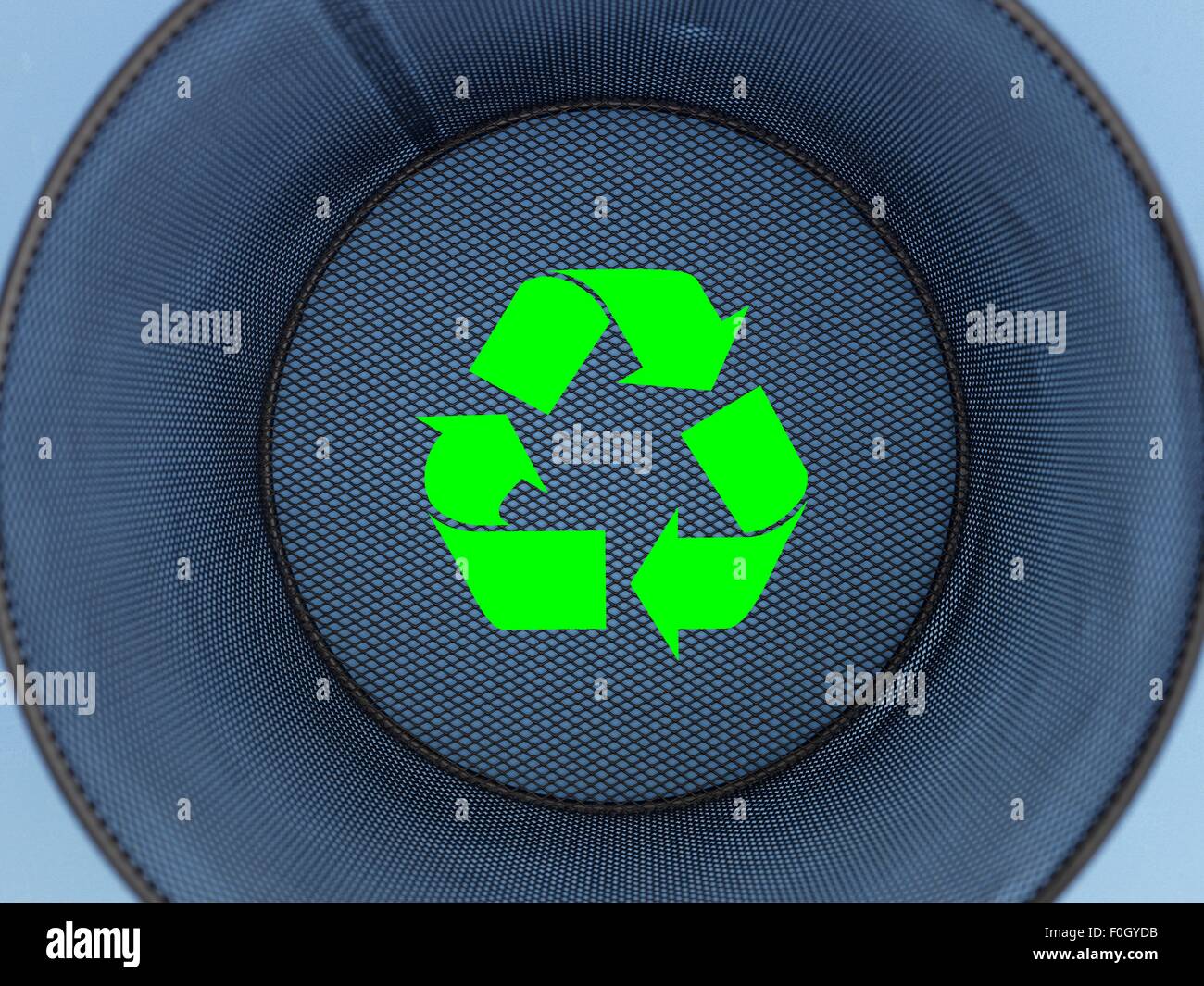 A close up shot of a trash can Stock Photo - Alamy