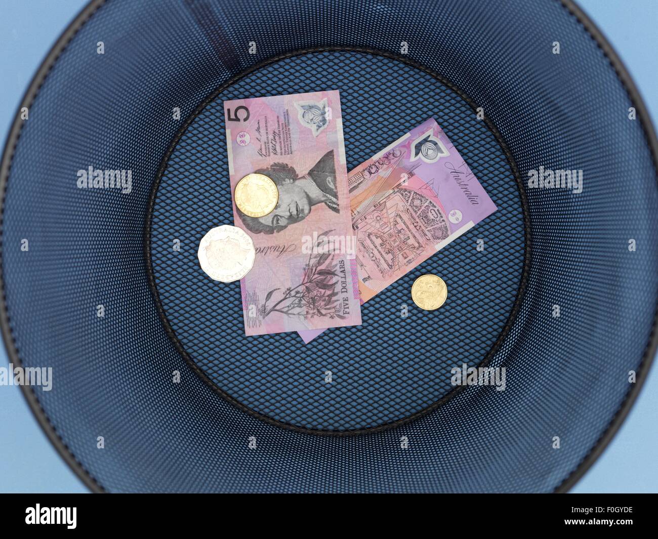 A close up shot of a trash can Stock Photo - Alamy