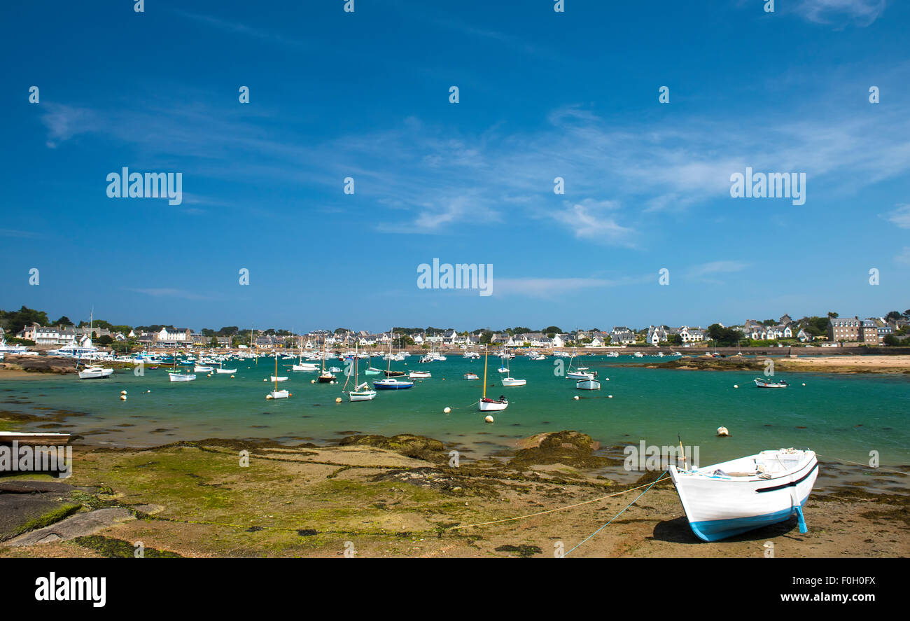 Brittany boat france hi-res stock photography and images - Alamy