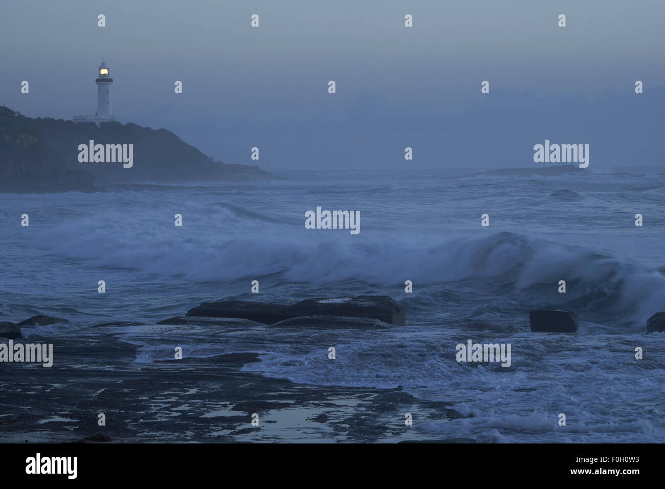 Norah Head Lighthouse Stock Photo - Alamy