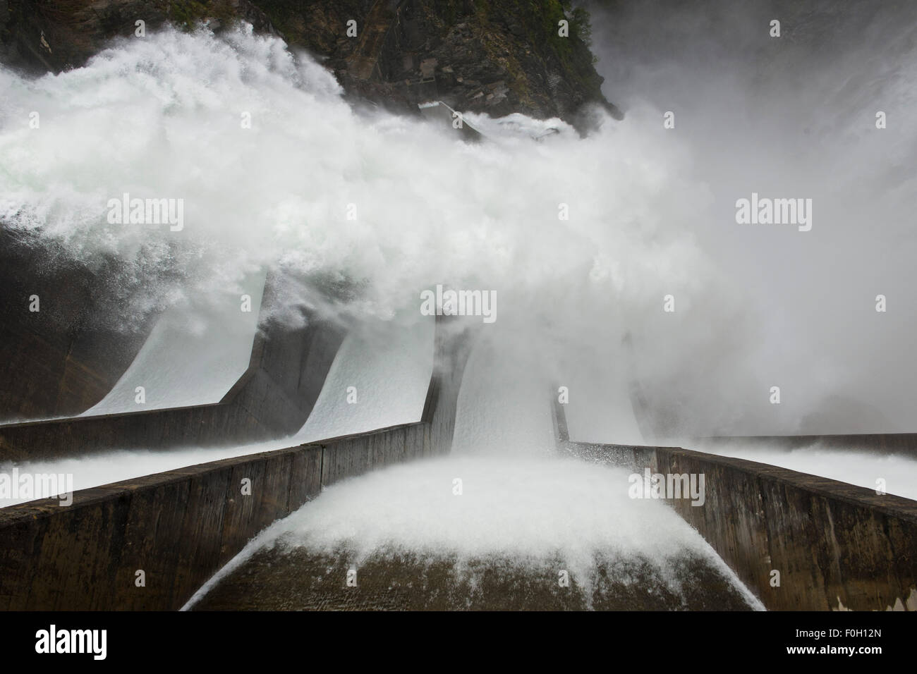 Switzerland, Verzasca dam Stock Photo - Alamy