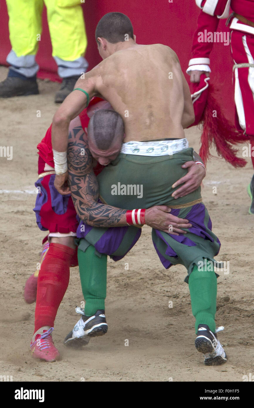 Calcio Fiorentino also known as 'Historic Football' is played out ...