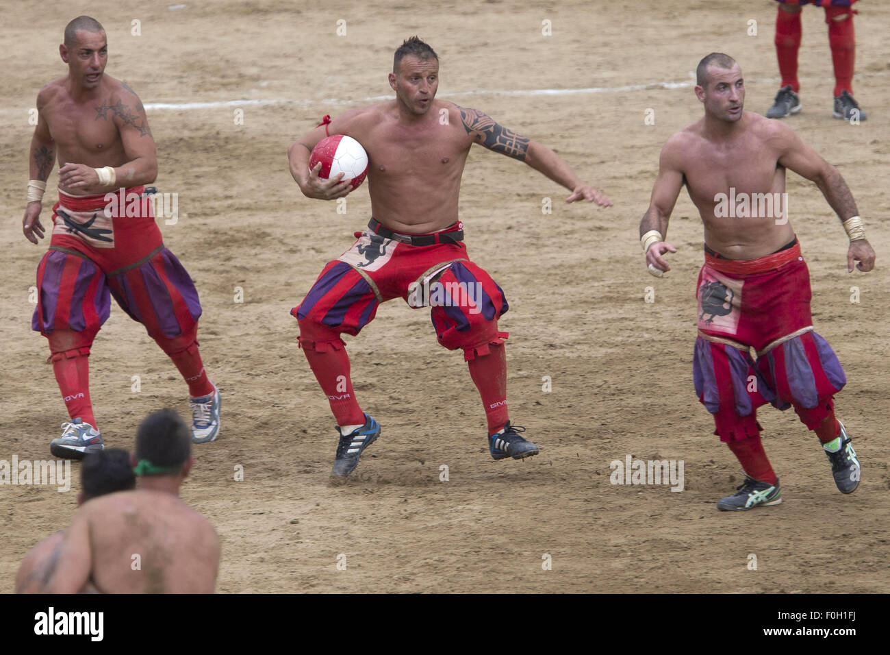 Calcio Fiorentino also known as 'Historic Football' is played out ...