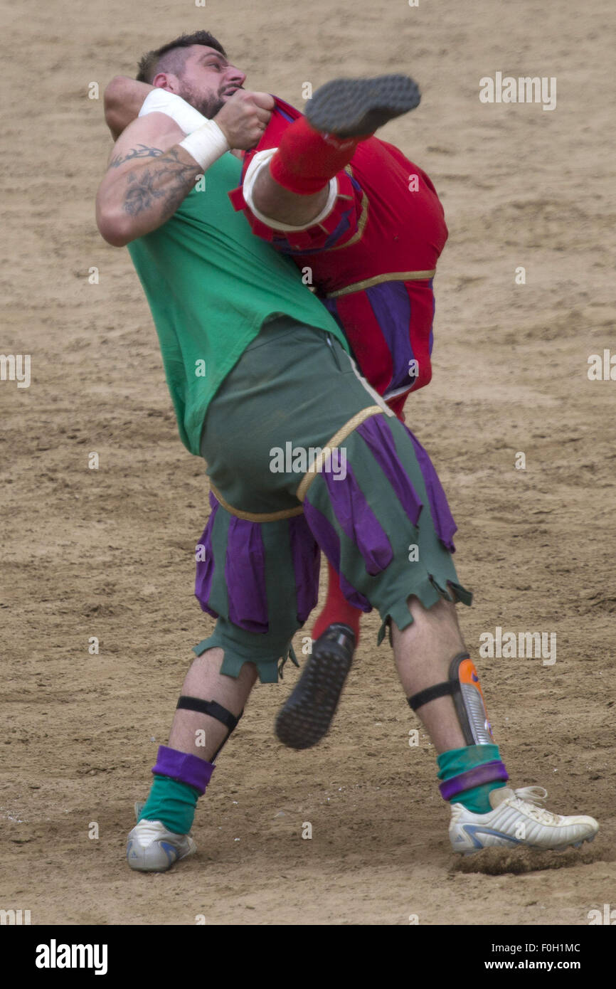 Calcio Fiorentino also known as 'Historic Football' is played out ...