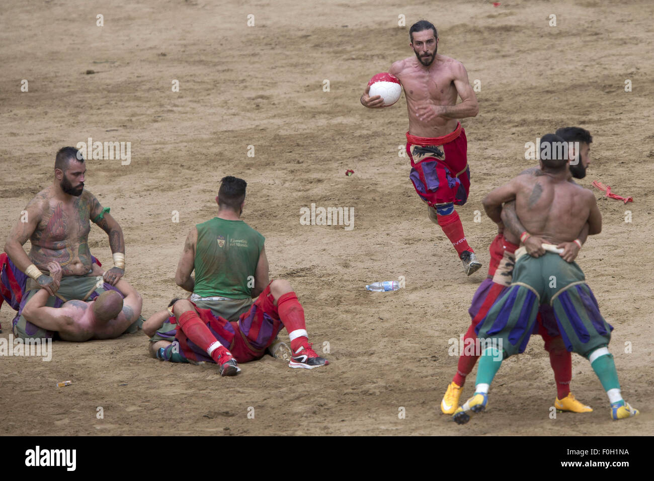 Calcio Fiorentino also known as 'Historic Football' is played out ...