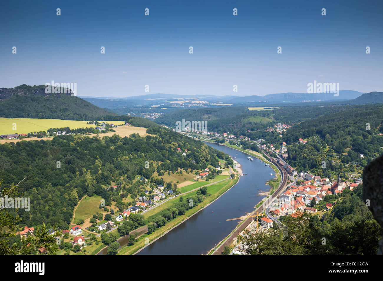 Geography travel germany landscapes elbe hi-res stock photography and ...
