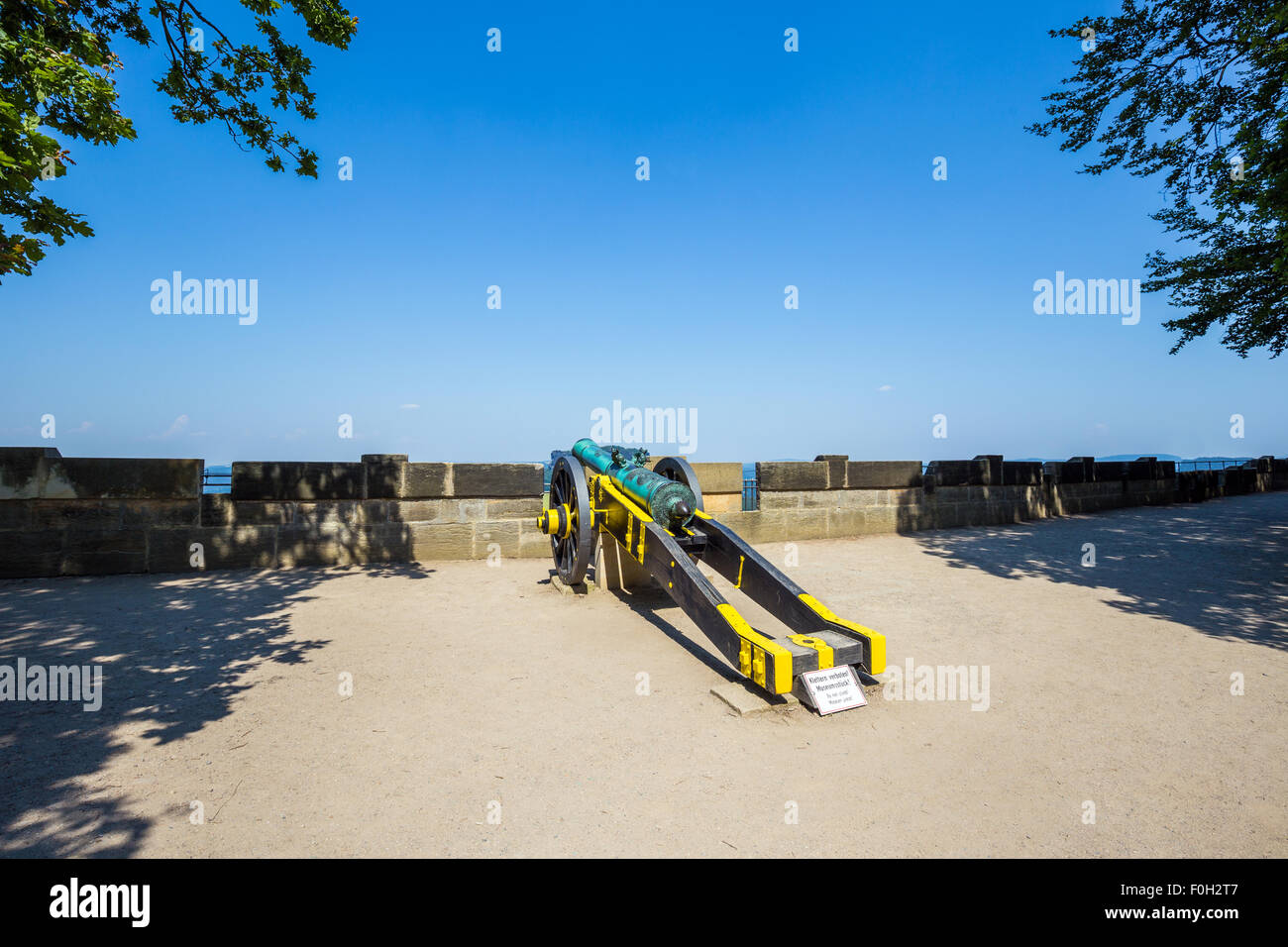 Fortress Koenigstein, Saxonian Swiss, Saxony, Germany, Europe Stock ...