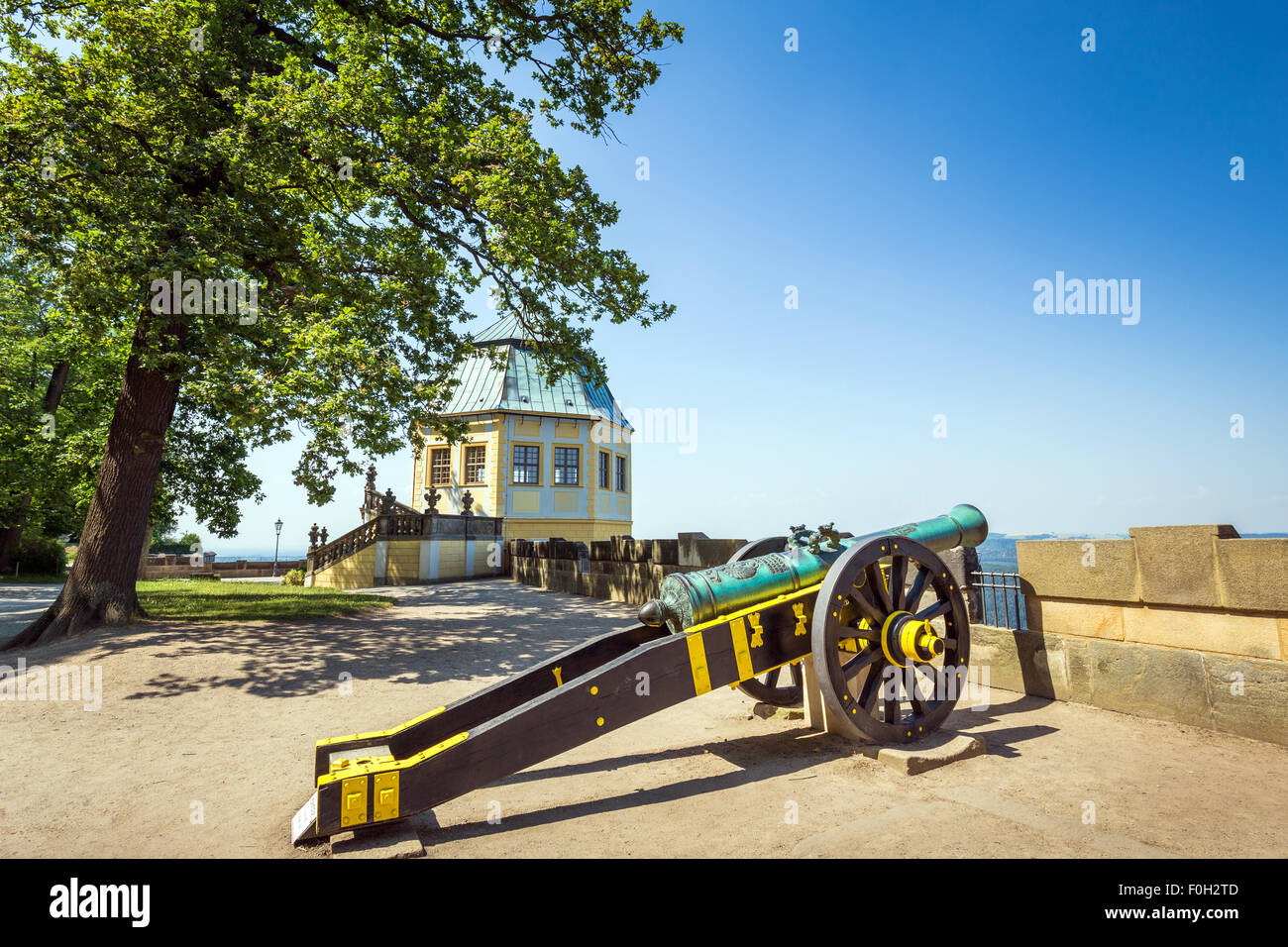 Fortress Koenigstein, Saxonian Swiss, Saxony, Germany, Europe Stock ...