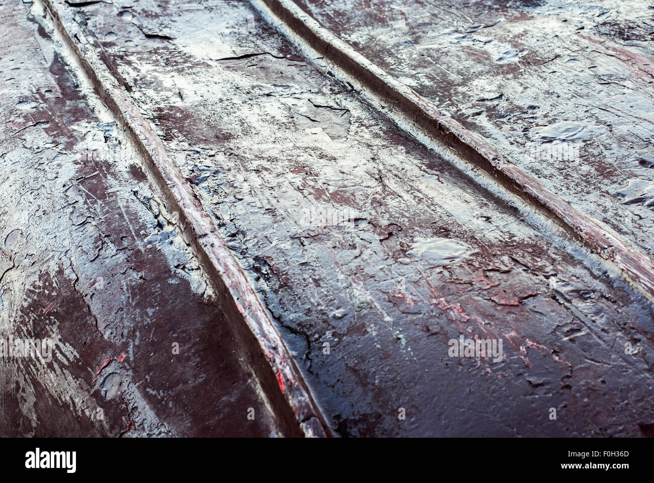 part of boat bottom Stock Photo - Alamy