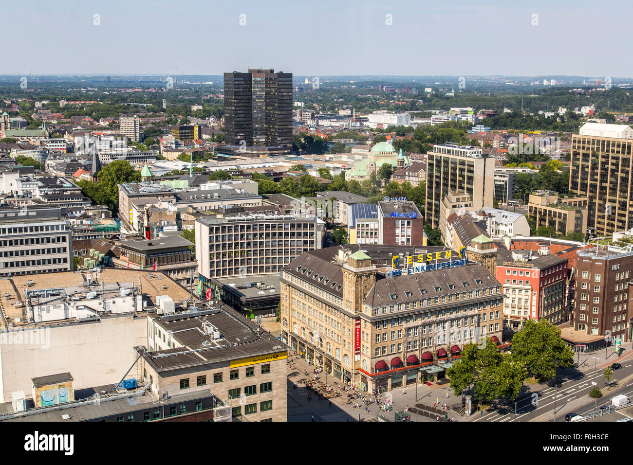 City of Essen, Germany, city center, business district Stock Photo - Alamy