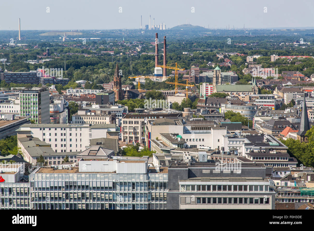 City of Essen, Germany, city center, business district Stock Photo - Alamy