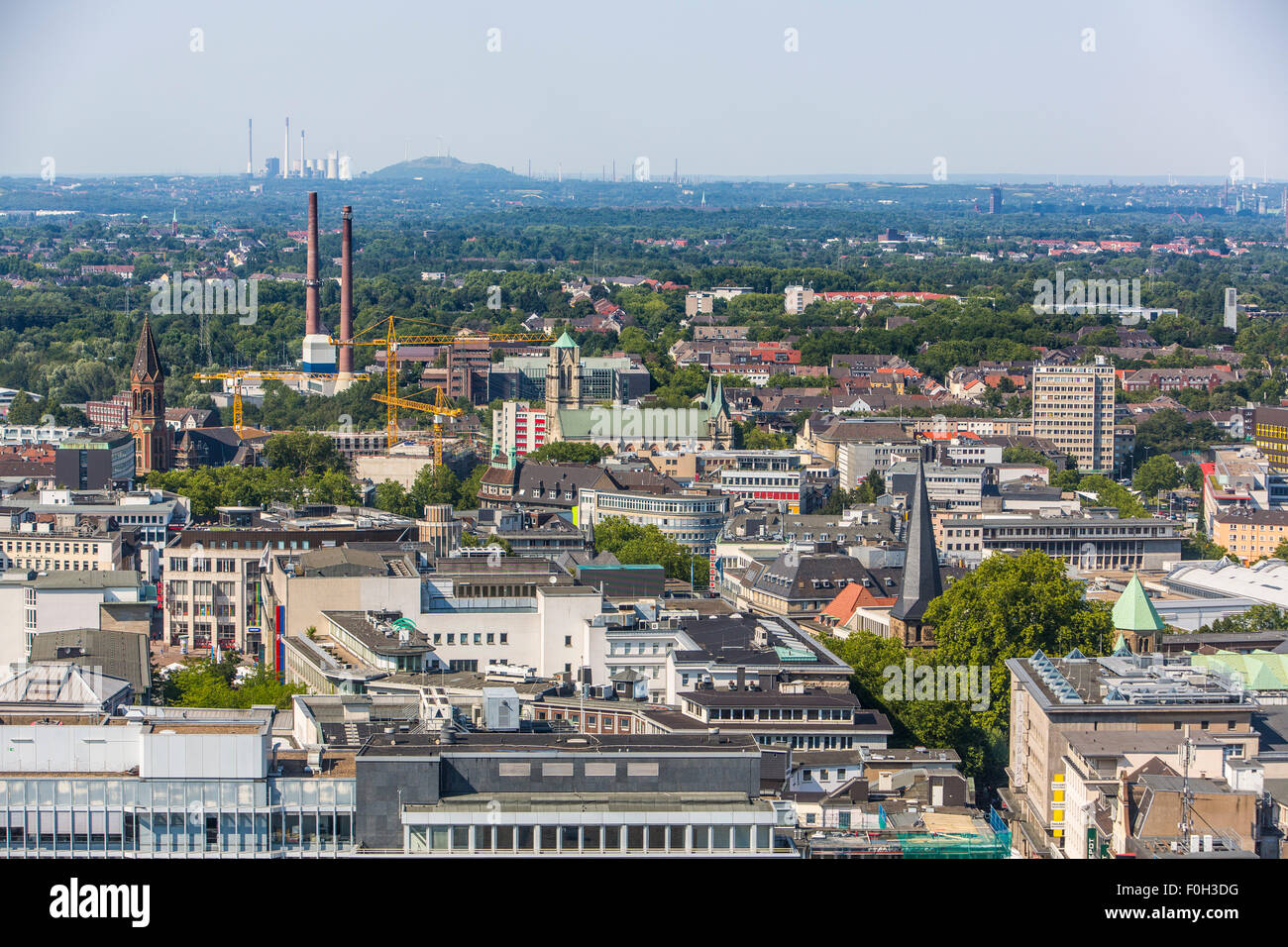 City of Essen, Germany, city center, business district Stock Photo - Alamy